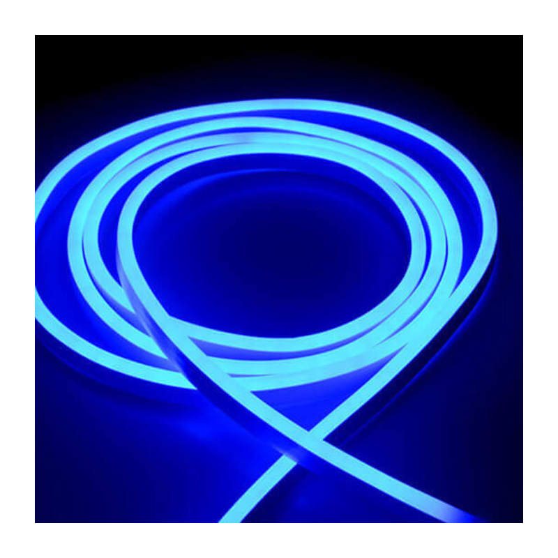Tira Led Neon Azul 220v 5m